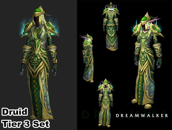 T3 Druid-Dreamwalker Raiment - World Of Warcraft US Items